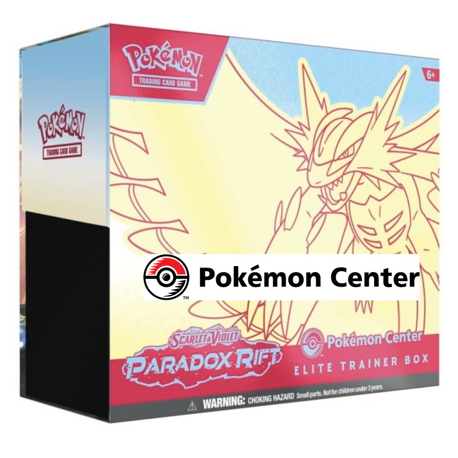 Precio PRO: 89.99€ETB POKEMON CENTER - Paradox Azúl - Inglés - POKEBANK