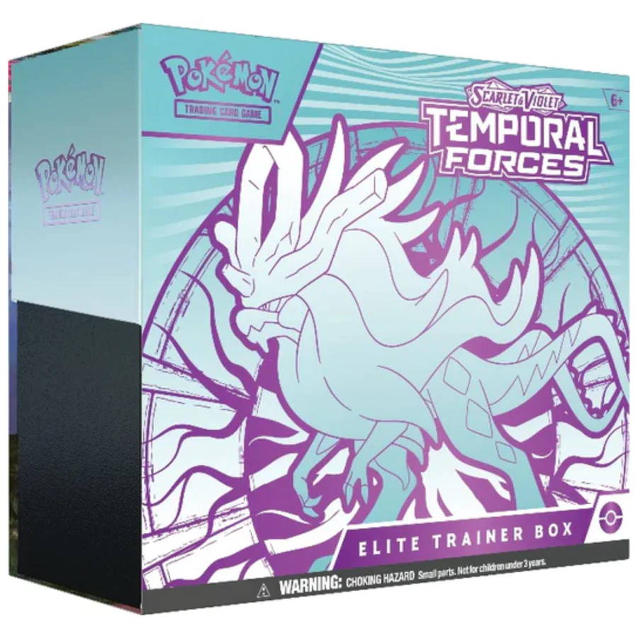 Precio PRO: 32.99€ETB Temporal Forces - AZUL - Inglés - POKEBANK