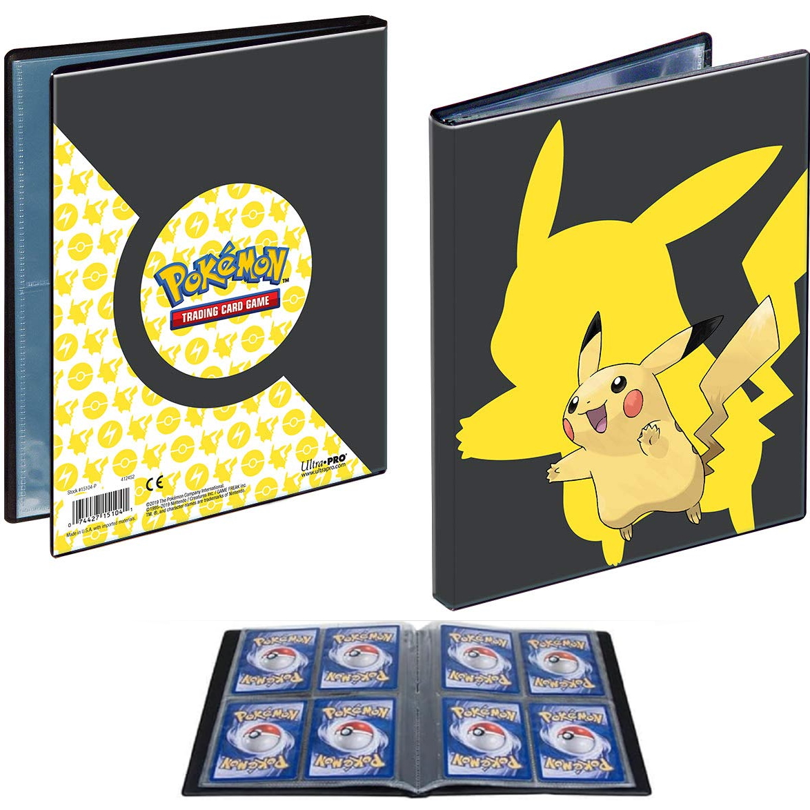Precio PRO: 4.50€Álbum Pikachu – 10 páginas 4 bolsillos por página ...